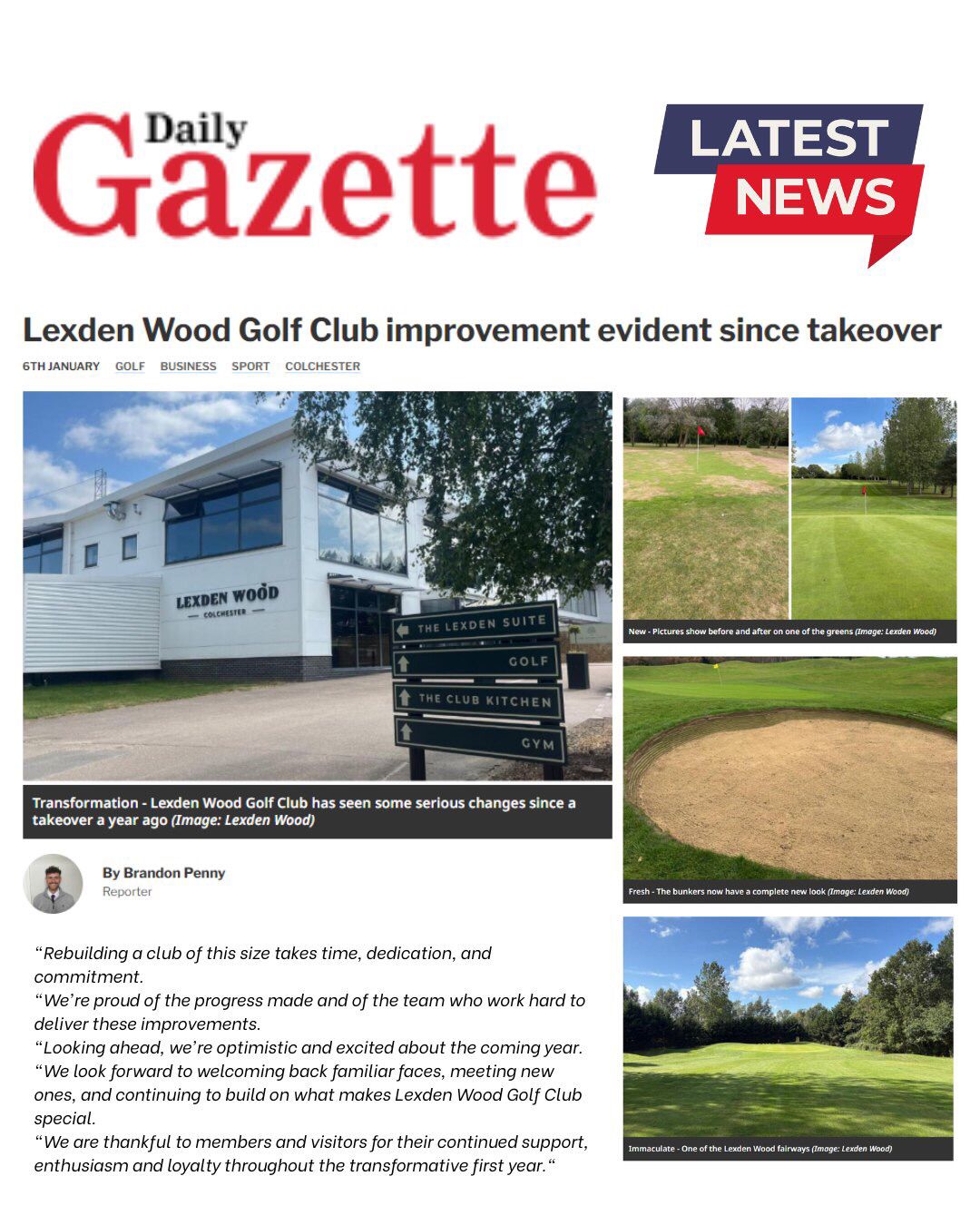 Lexden Wood Golf & Leisure Club | Top Golf Course & Driving Range in ...
